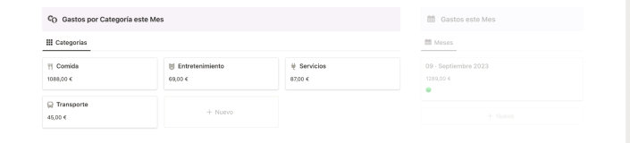 Plantilla para Finanzas Personales en Notion - Talento Digital