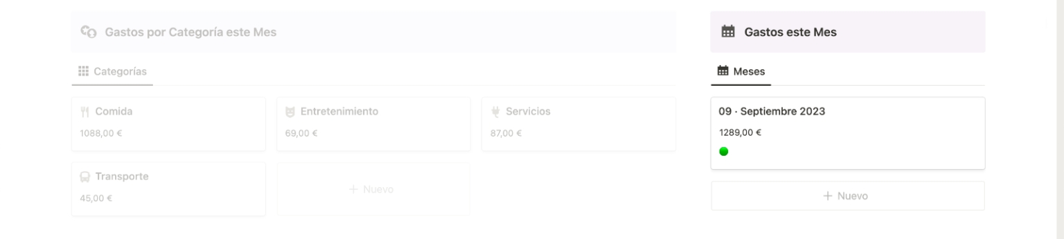 Plantilla para Finanzas Personales en Notion - Talento Digital