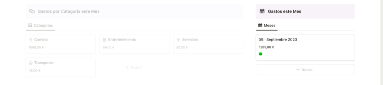 Plantilla para Finanzas Personales en Notion - Talento Digital