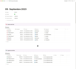Plantilla para Finanzas Personales en Notion - Talento Digital